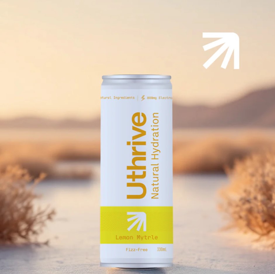 Buy Uthrive Healthy Hydration Lemon Myrtle 330m - Box of 12 Online