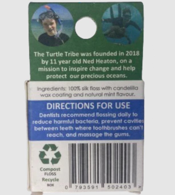 Buy The Turtle Tribe Silk Floss Mint 30m - Box of 6 Online