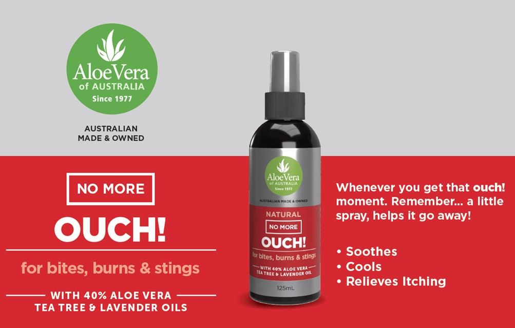 Buy Aloe Vera of Australia Aloe Medi No More Ouch Spray 125ml Online