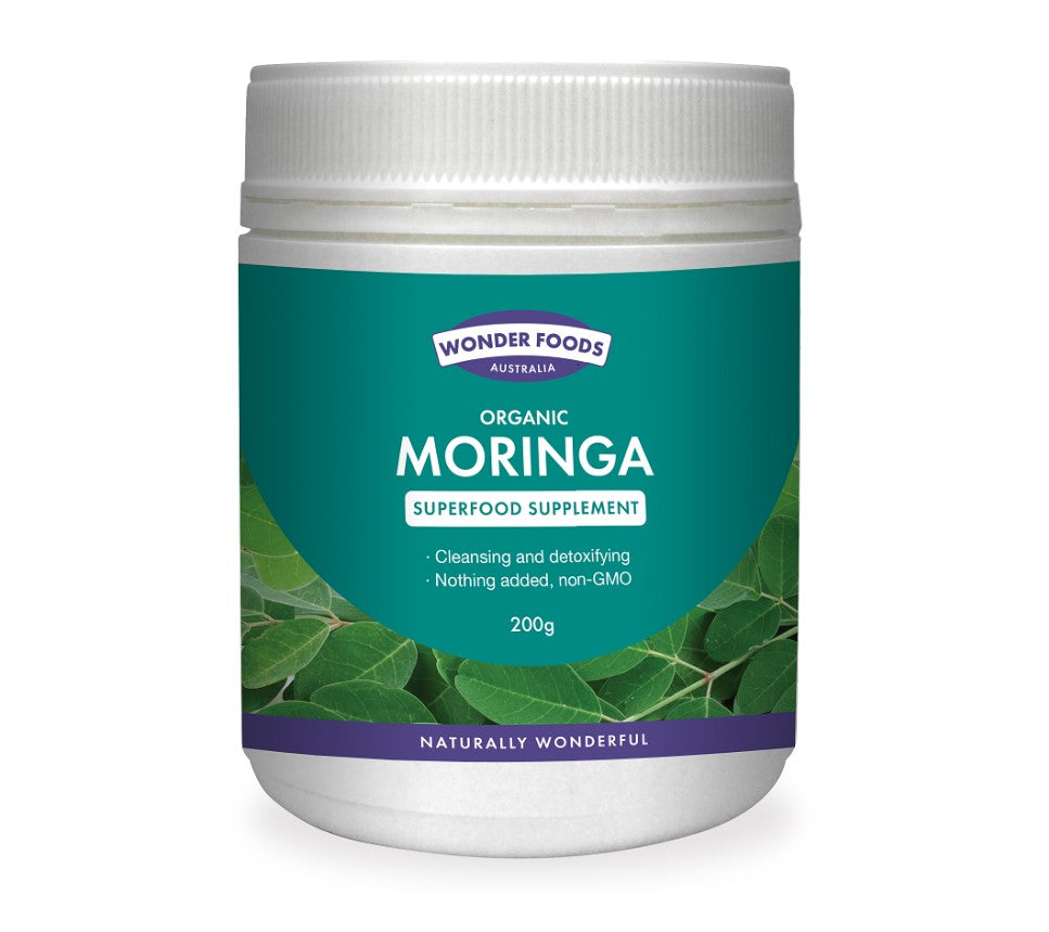 Buy Wonder Foods Moringa Organic 200g Online