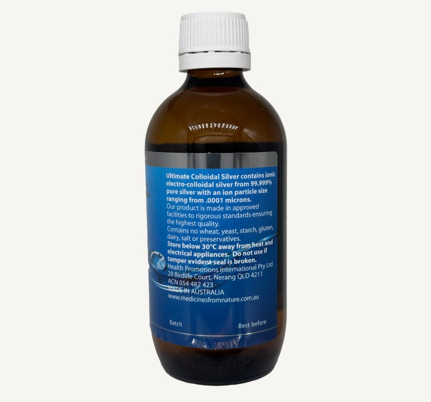 Buy Medicines From Nature Ultimate Colloidal Silver 200PPM 200ml Online