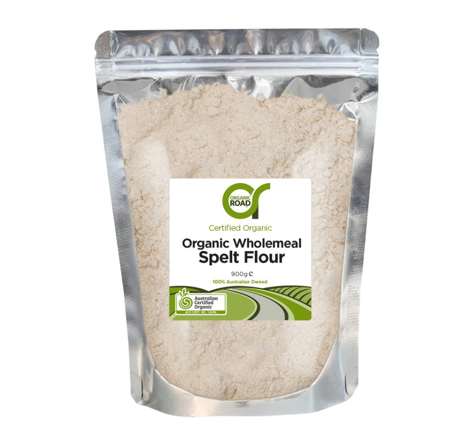 Buy Organic Road Spelt Flour Wholemeal 900g Online