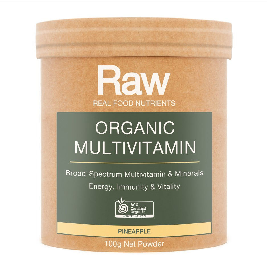 Buy Amazonia Raw Real Food Nutrients Organic Multivitamin Pineapple Online