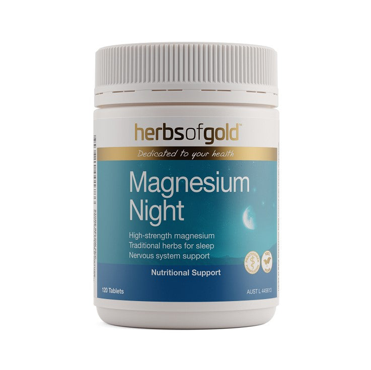 Buy Herbs of Gold Magnesium Night Online