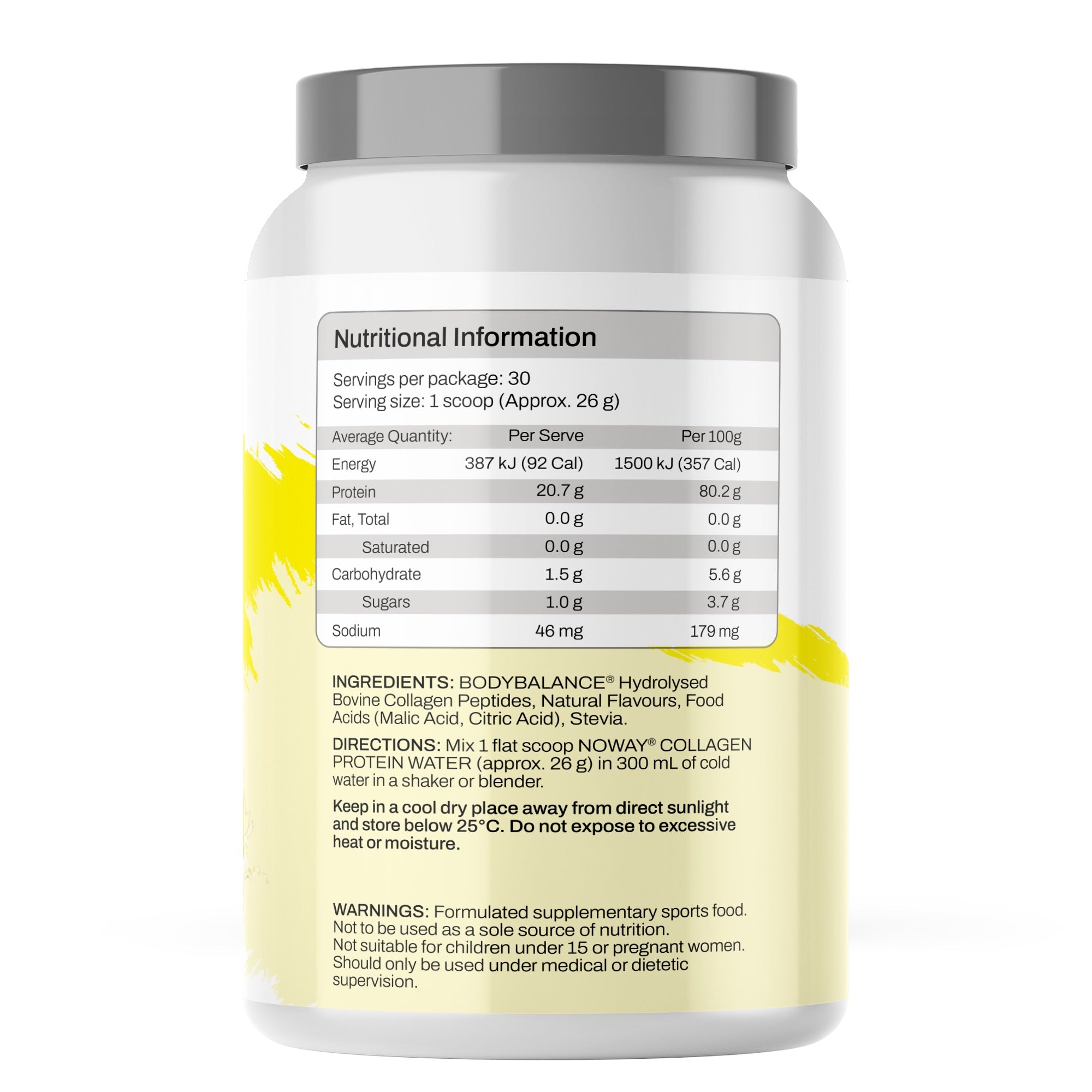 Buy NOWAY Collagen Protein Water Old Fashion Lemonade Online