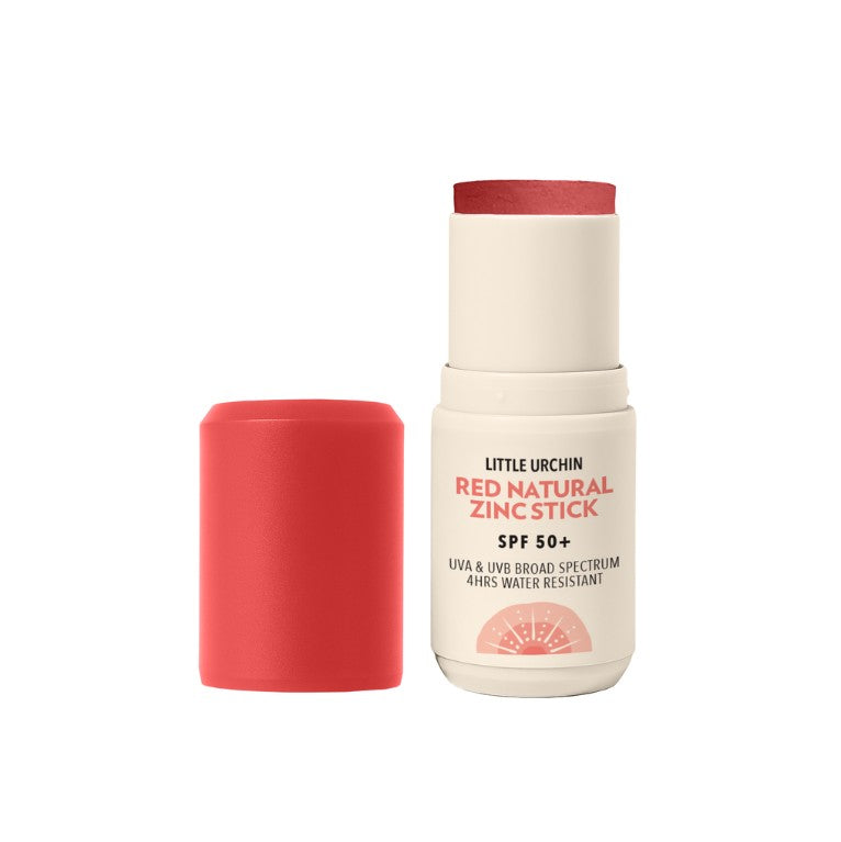 Buy Little Urchin RED Natural Zinc Stick SPF 50+ 14g Online