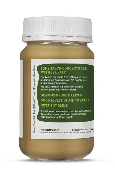 Buy Best of the Bone Grass-Fed Broth Concentrate Liquid 390g Online