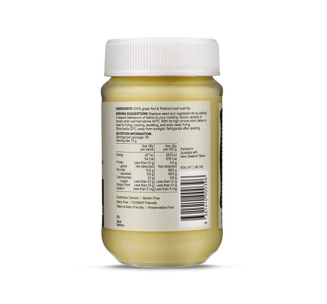 Buy Best of the Bone Grass-fed Tallow 320g Online