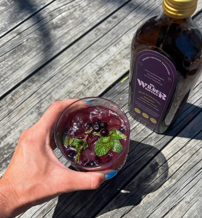 Buy Mt Wilder Berries Certified Organic Wild Blueberry Super Juice ...
