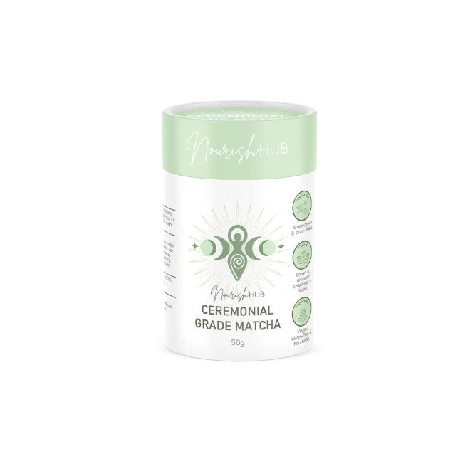 Buy Nourish Hub Ceremonial Grade Matcha 50g Online