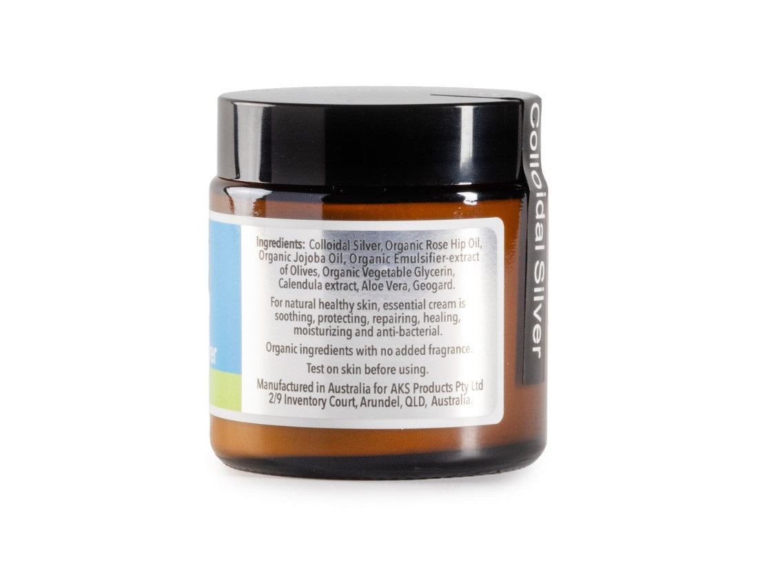 Buy Allan Sutton's My Colloidal Silver Organic Cream 100ml Jar Online