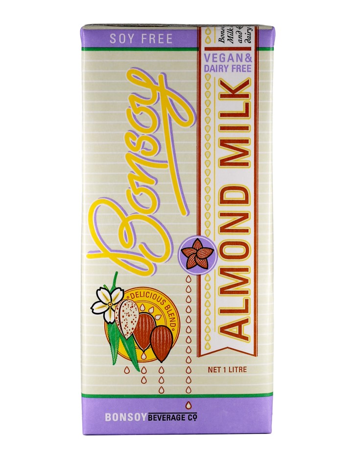 Buy Bonsoy Almond Milk 1L Pack of 6 Online