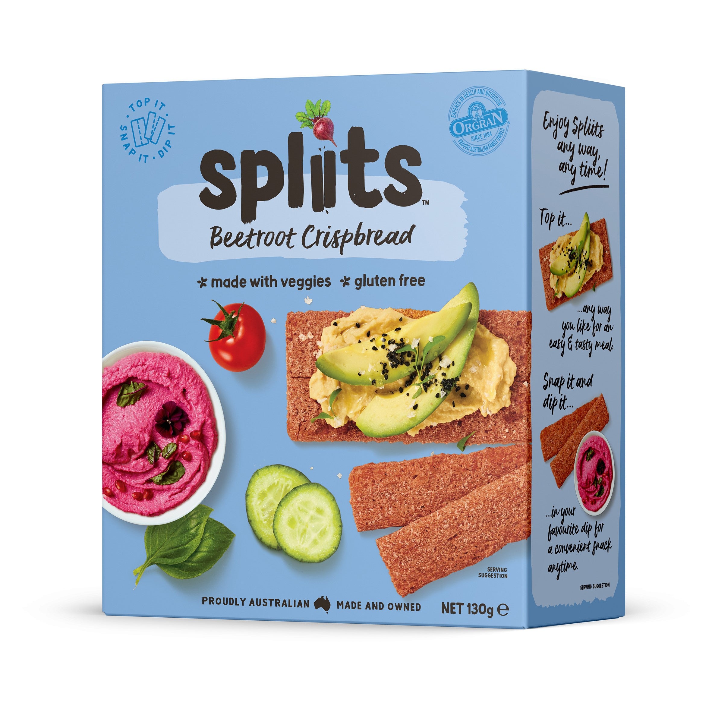 Buy Spliits Crispbread 130g Online