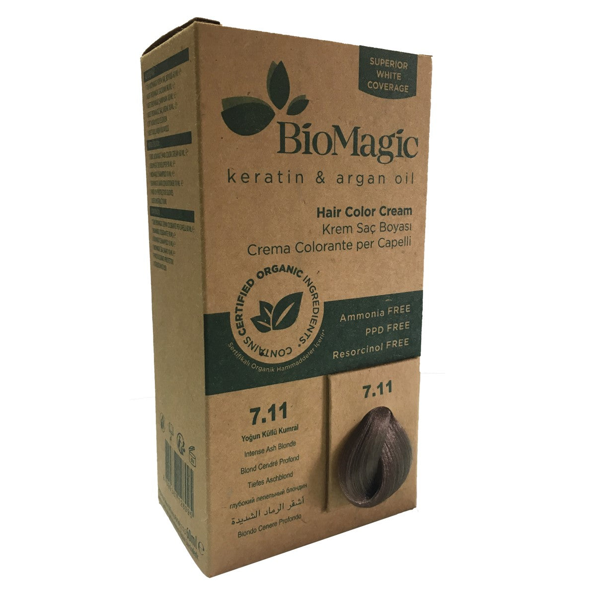 Buy Bio Magic Hair Colour Intense Ash Blonde 7/11 Online