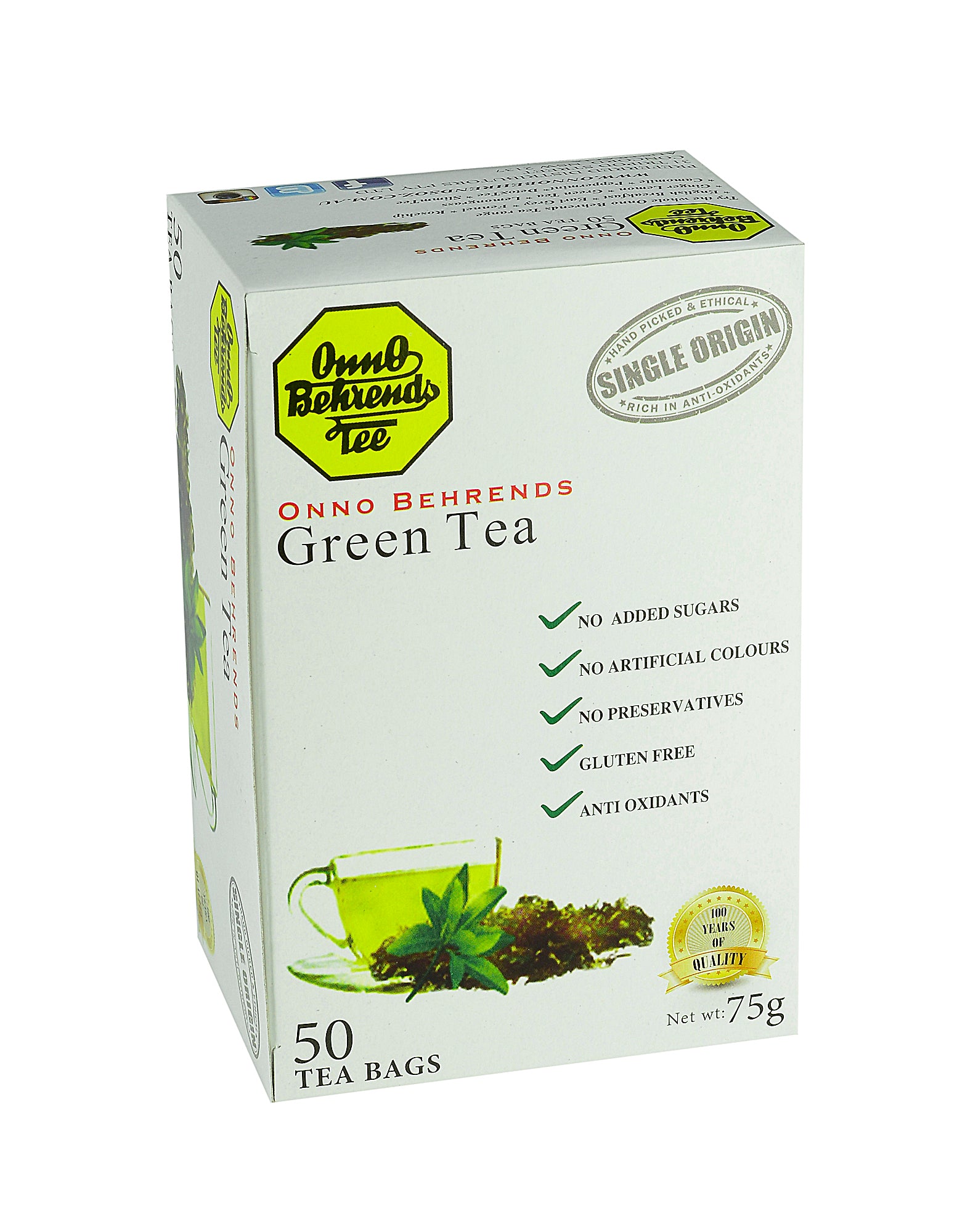 Buy Onno Behrends Tea Natural Green Online