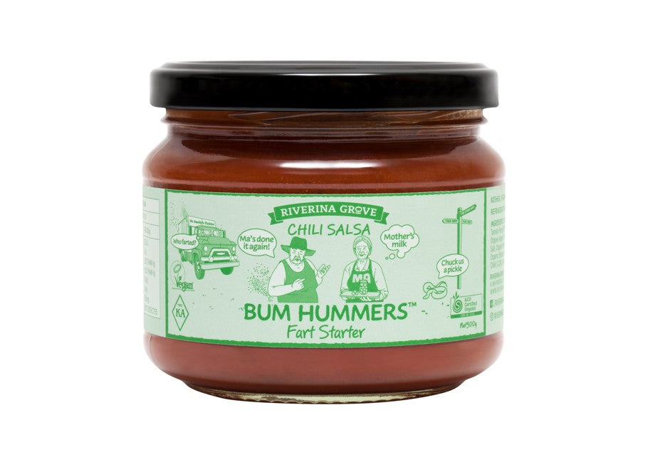 Buy Bum Hummer Organic Chilli Salsa 300g Online