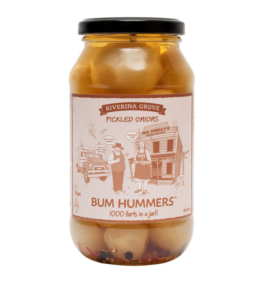 Buy Bum Hummer Pickled Onions 500g Online