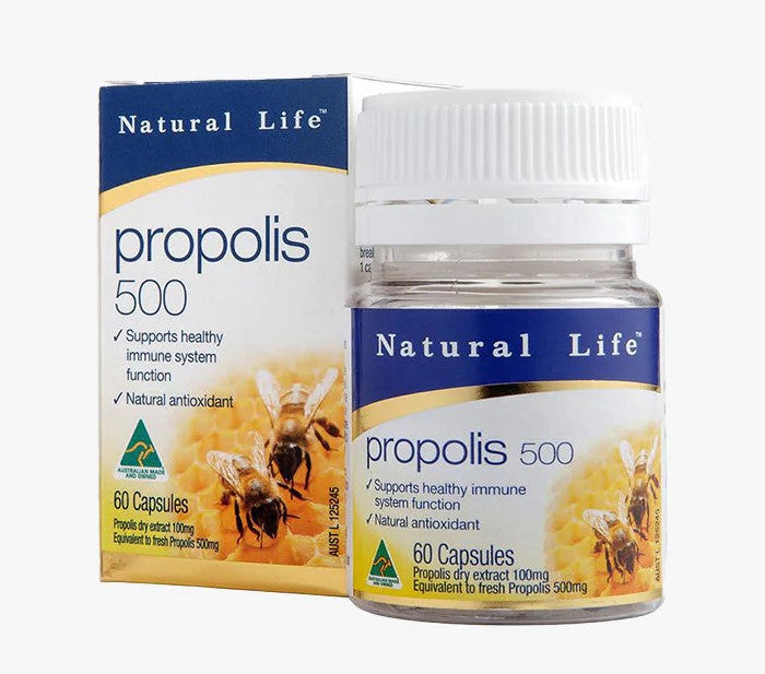 Buy Natural Life Propolis High strength 500mg Online