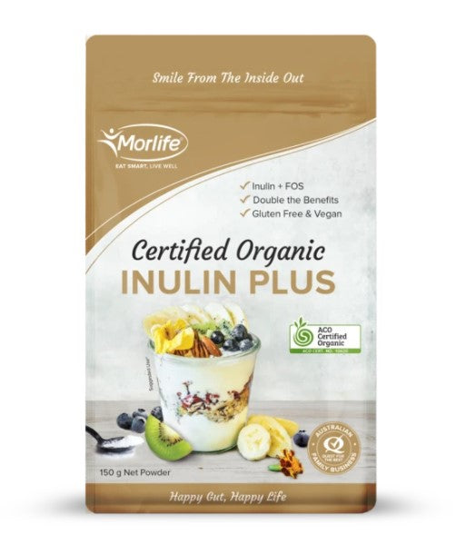 Buy Morlife Certified Organic Inulin Plus Online