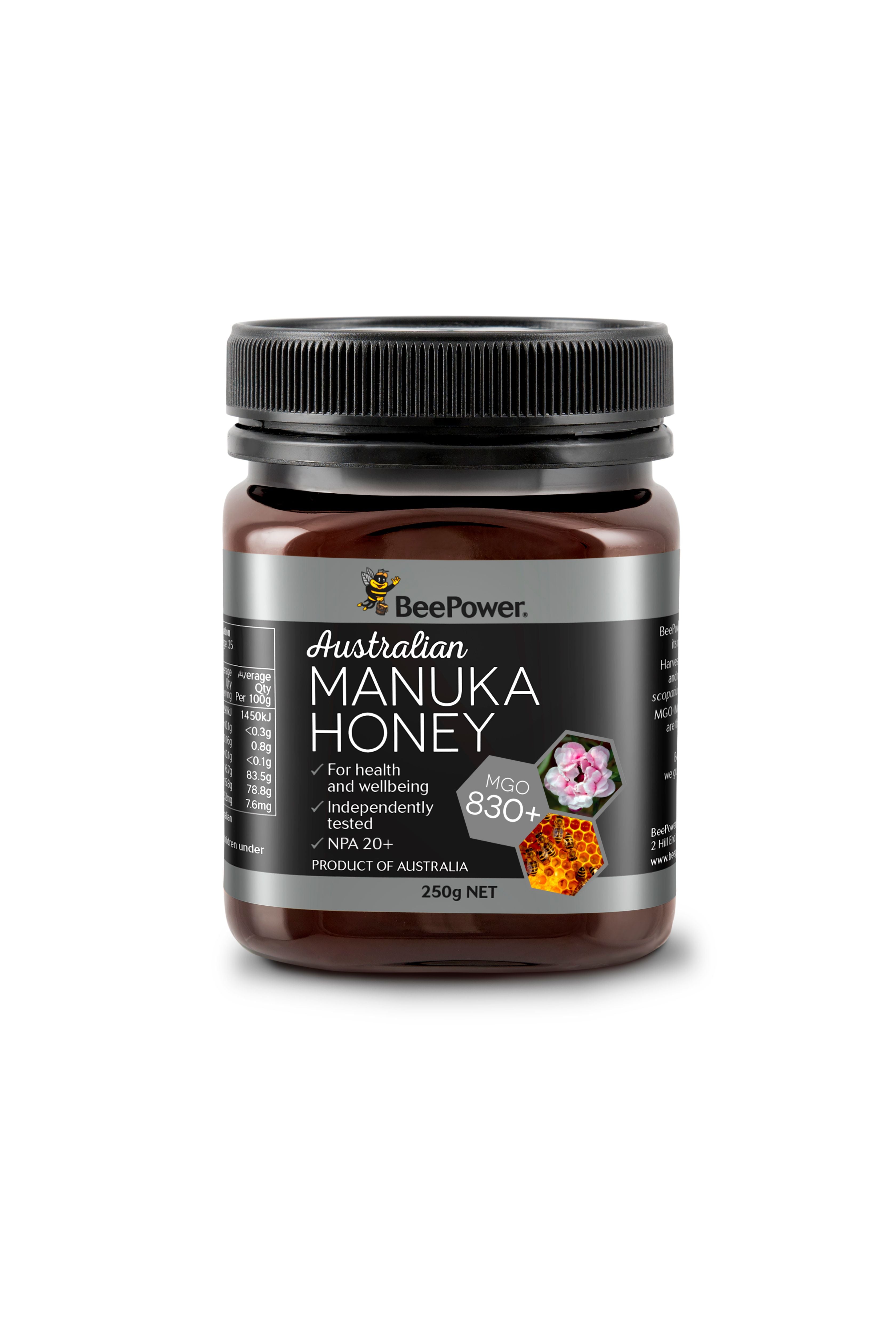 Buy Bee Power Australian Manuka MGO 830+ (20+) Online