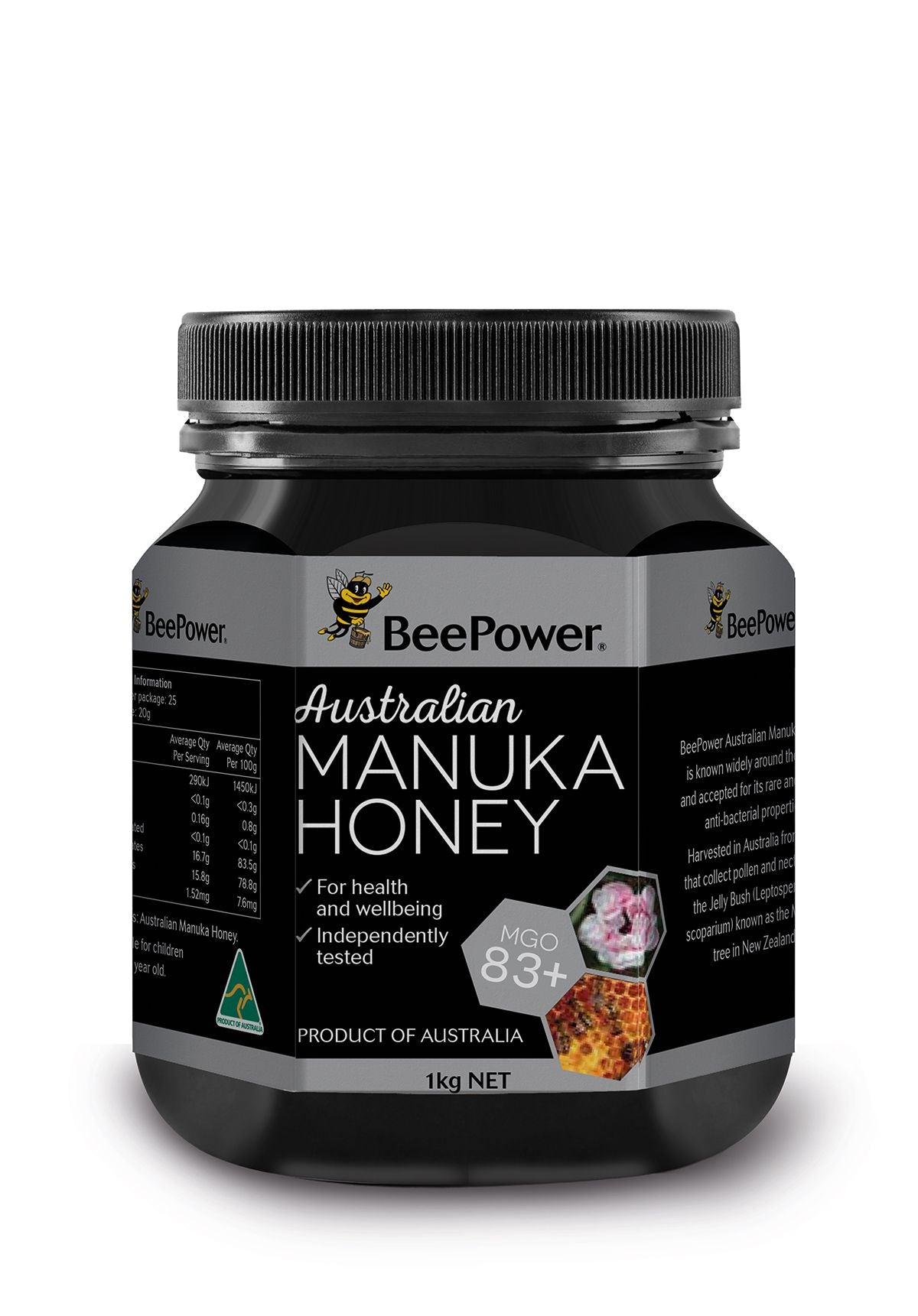 Buy Bee Power Australian Manuka MGO 83+ (5+) Online