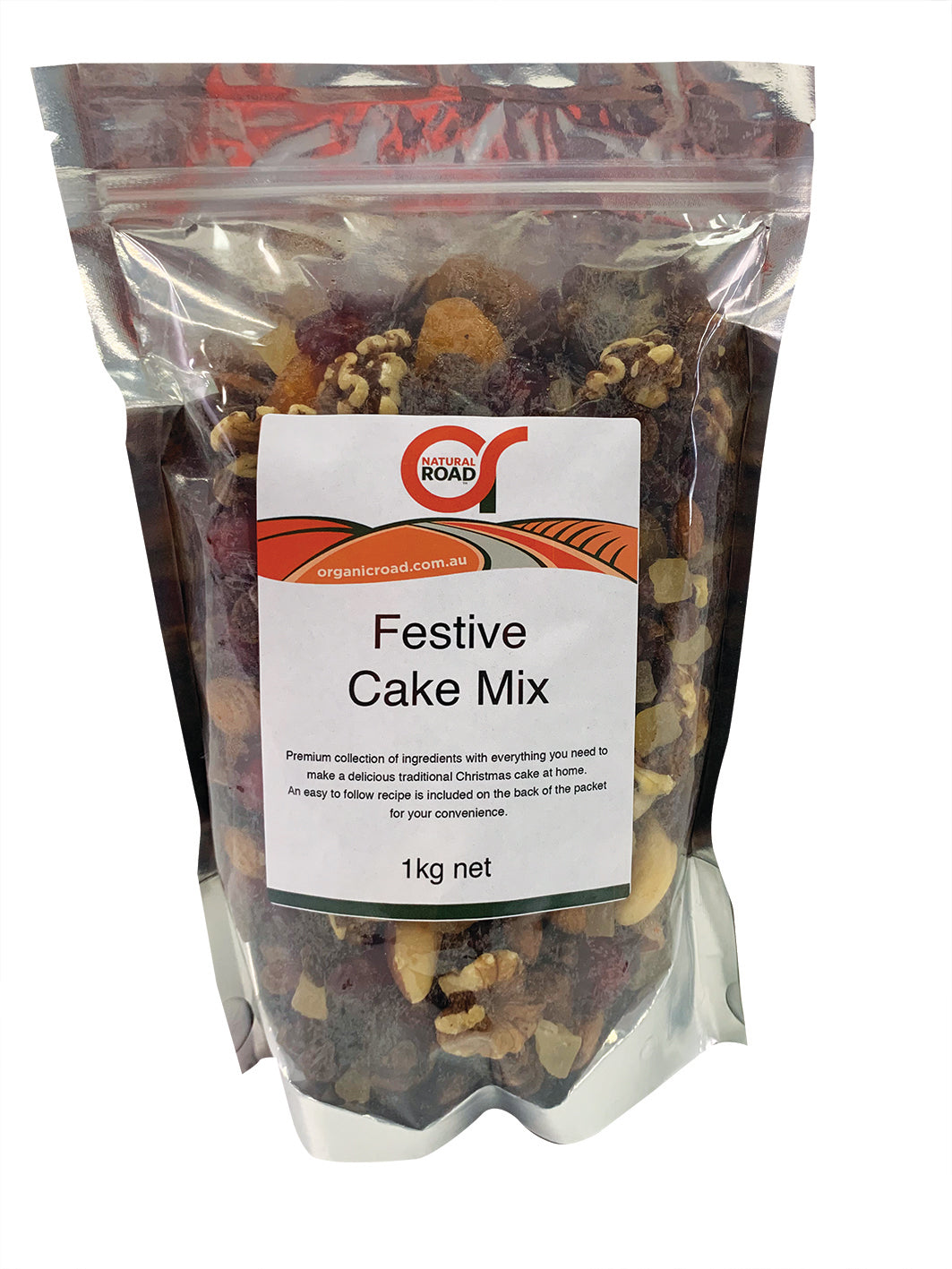 Buy Natural Road Festive Cake Mix 1Kg Online