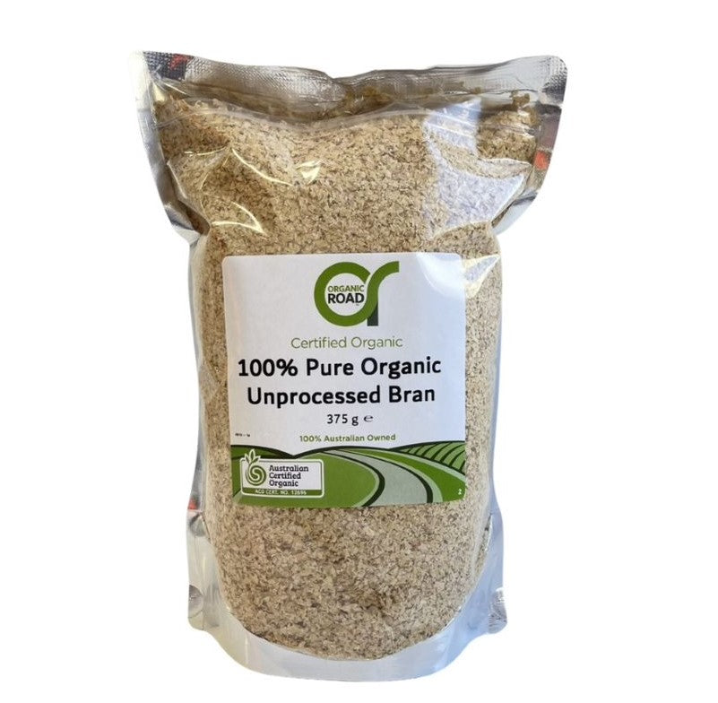Buy Organic Road 100% Pure Organic Unprocessed Bran Online
