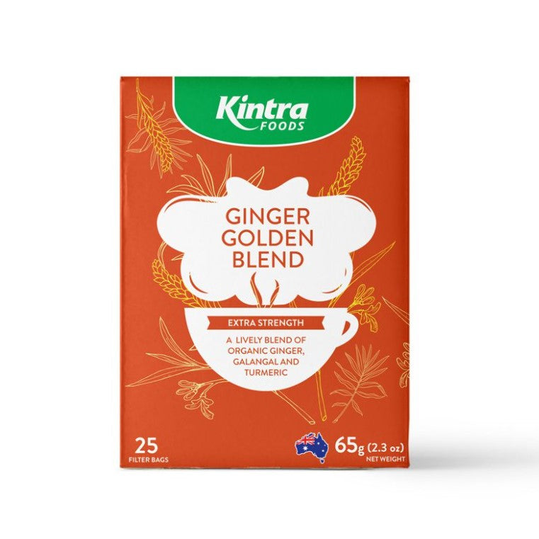 Buy Kintra Foods Tea Ginger Golden Blend Bags 25 Tea Bags Online