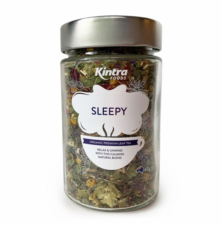 Buy Kintra Foods Sleepy Certified Organic Loose Leaf Tea 40g Online