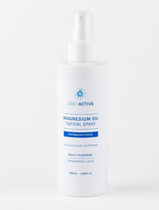 Buy Zea Active Magnesium Oil Topical Spray 200ml Online