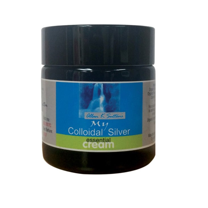 Buy Allan Sutton's My Colloidal Silver Organic Cream 100ml Jar Online
